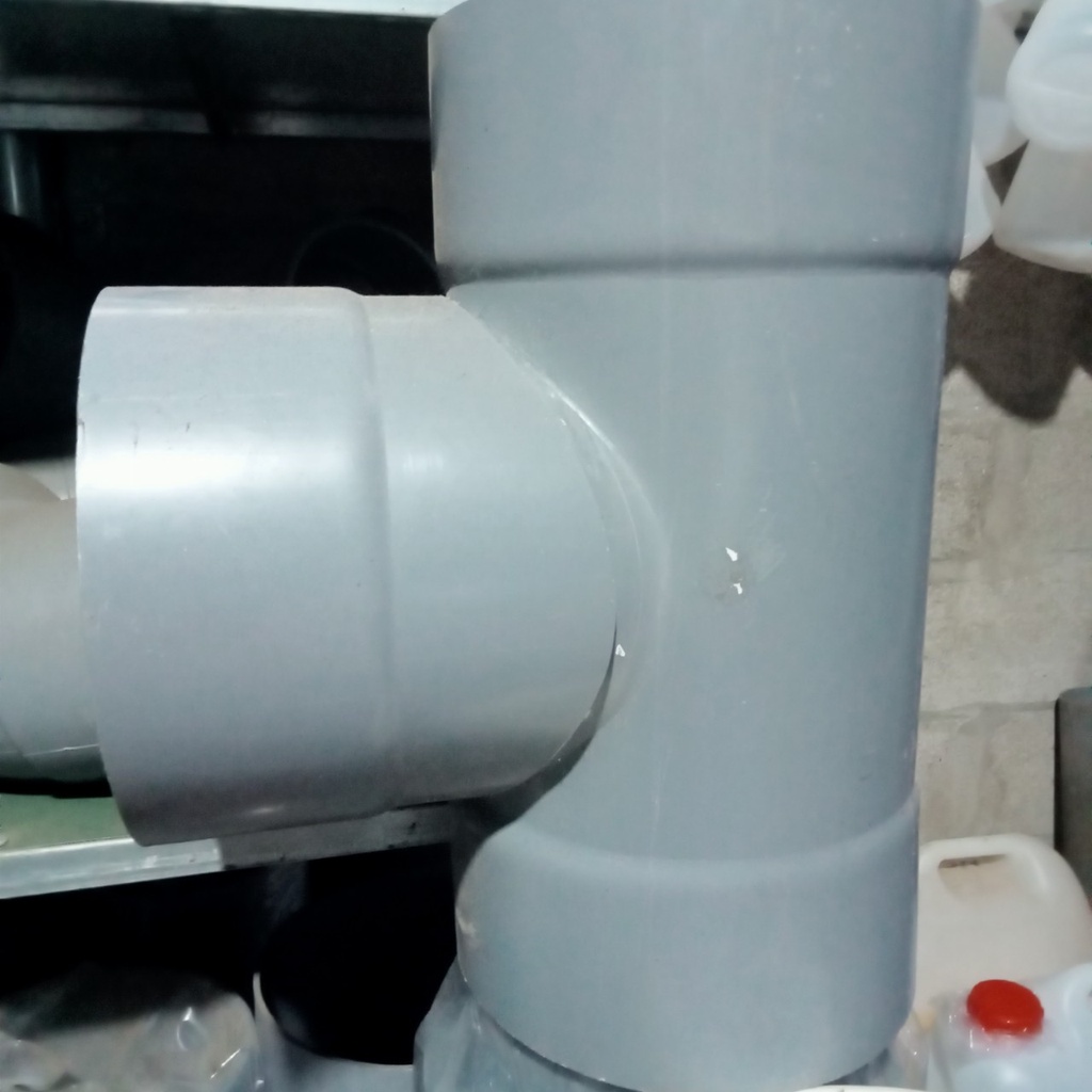 Tê 114 mm PVC nối ống nhựa chuyên dùng cho ngành cấp thoát nước ...