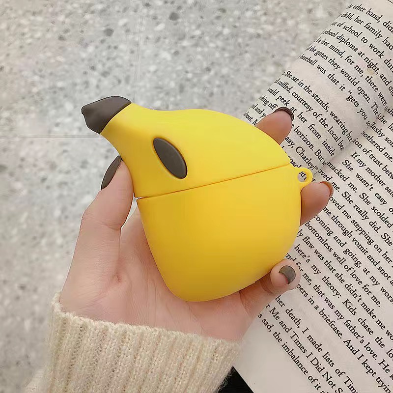 Lilyrose Store Banana Lovely Cute Fruit Model AirPods 1/2 AirPods Pro ...