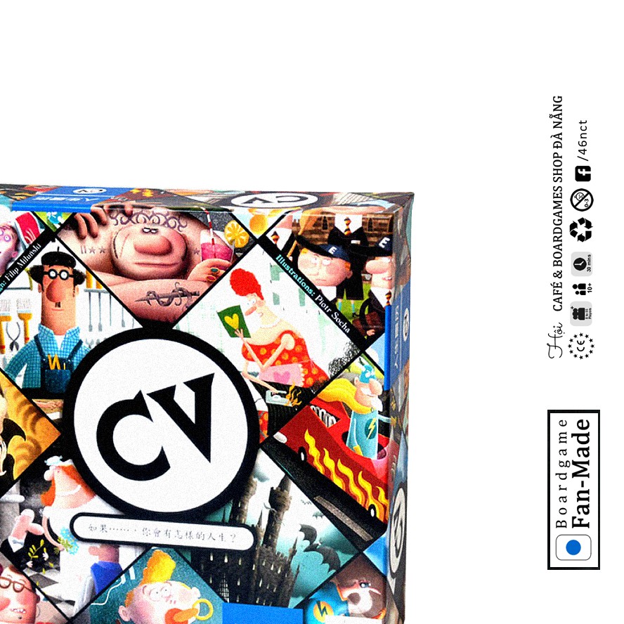 Trò chơi Boardgame CV - Curriculum Vitae (Sơ yếu lý lịch) | Shopee Việt Nam