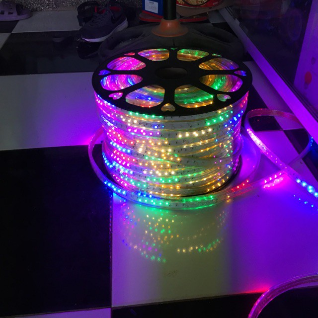Cuộn Dây LED 2835 100M Đủ Màu Chạy Đuổi | Shopee Việt Nam