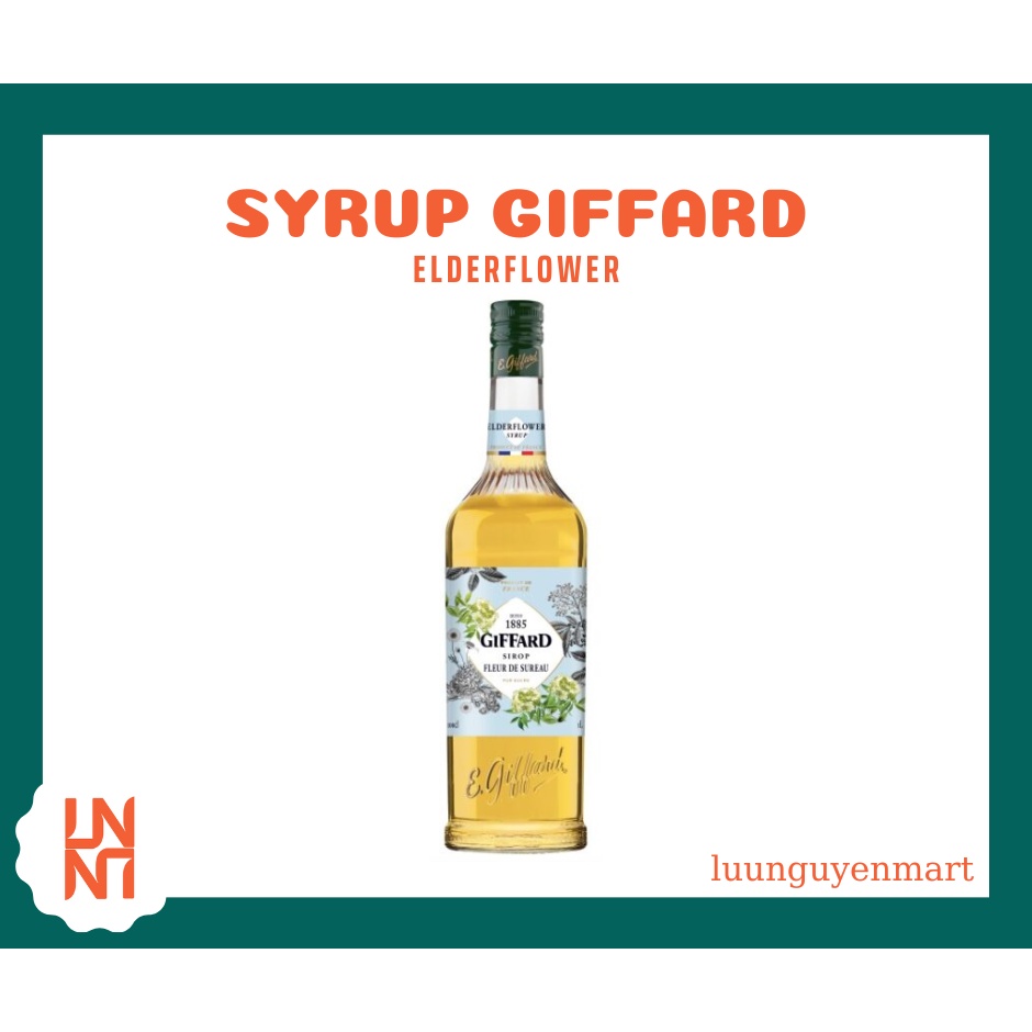 Siro/ Syrup Giffard Elderflower 1L | Shopee Việt Nam