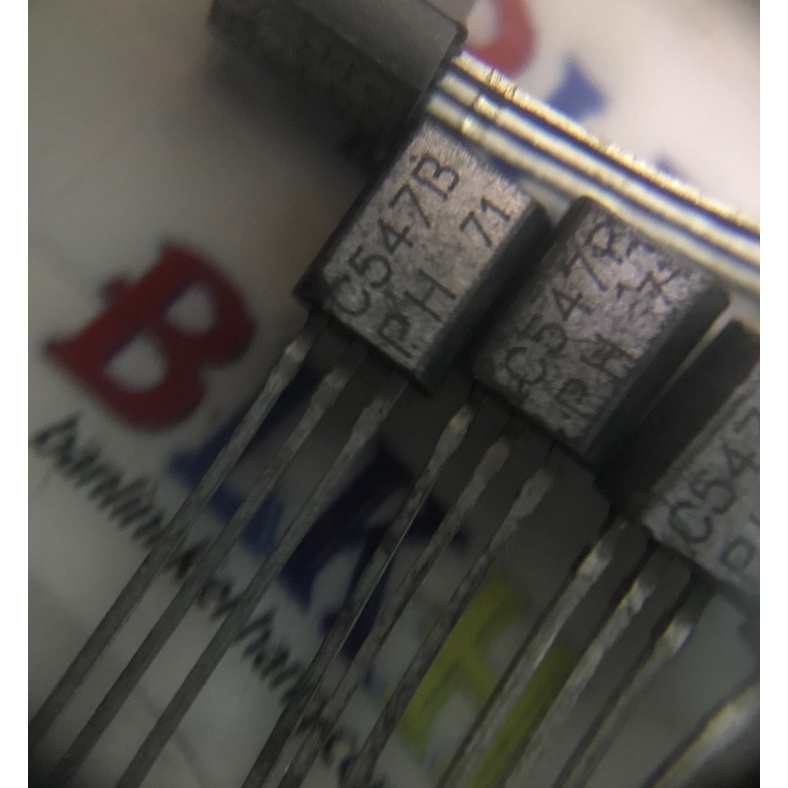 5 IC Transistor NPN BC547B C547B TO-92 chính hãng Philips | Shopee Việt Nam
