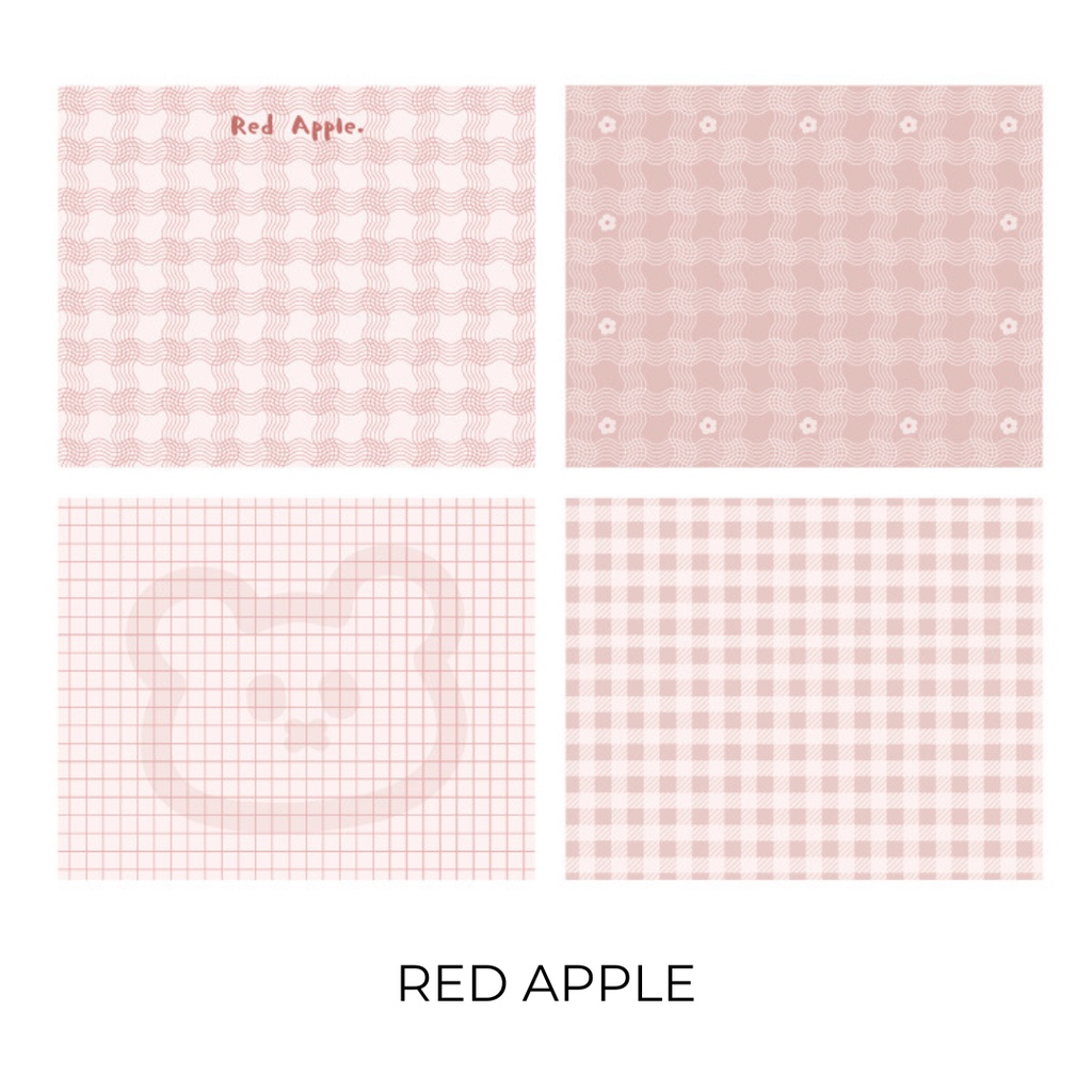 Giấy Note - Tập 100 Tờ Giấy Note Caro Pastel Lượn Sóng | Shopee Việt Nam