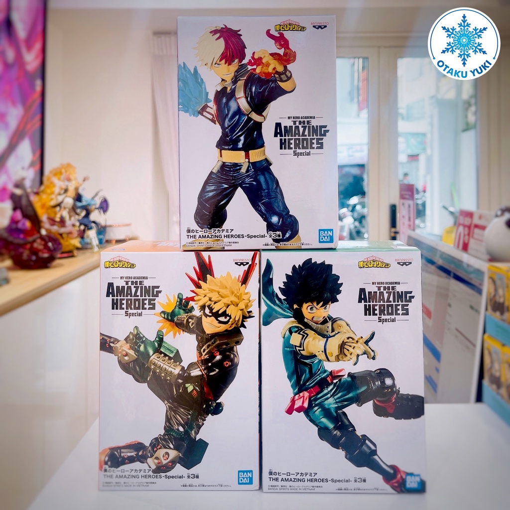 [Chính Hãng] Mô Hình Boku No Hero America - Todoroki, Midoriya, Bakugo ...