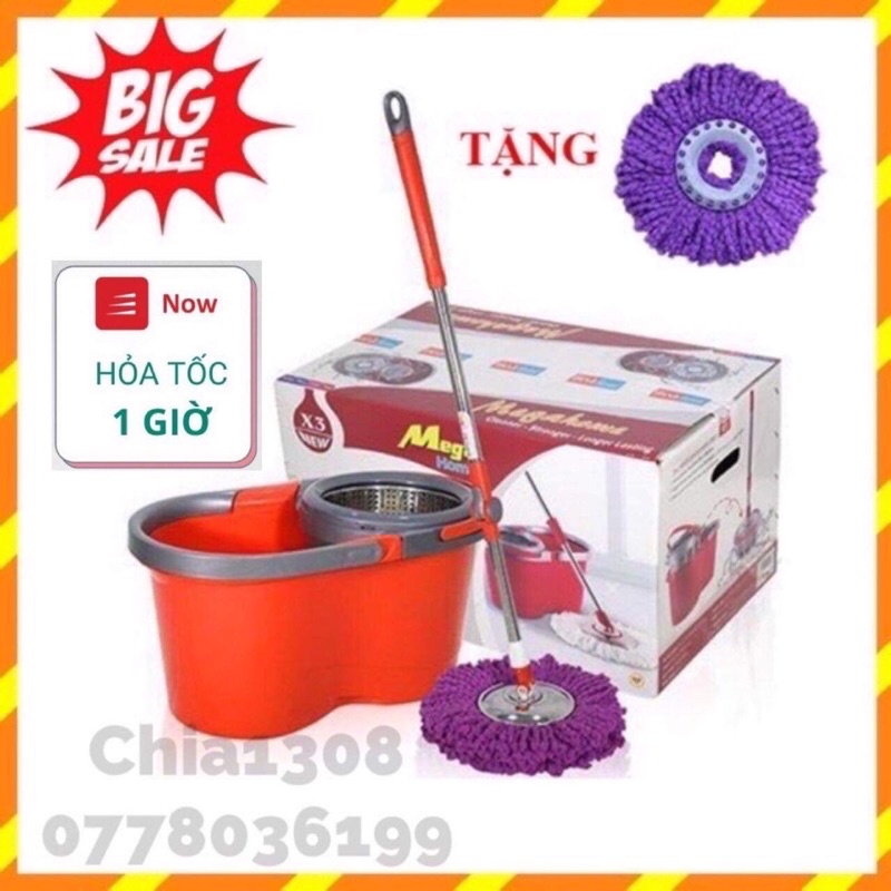 BỘ LAU NHÀ MEGAHOME X3 CHÍNH HÃNG ( Sỉ ib) | Shopee Việt Nam