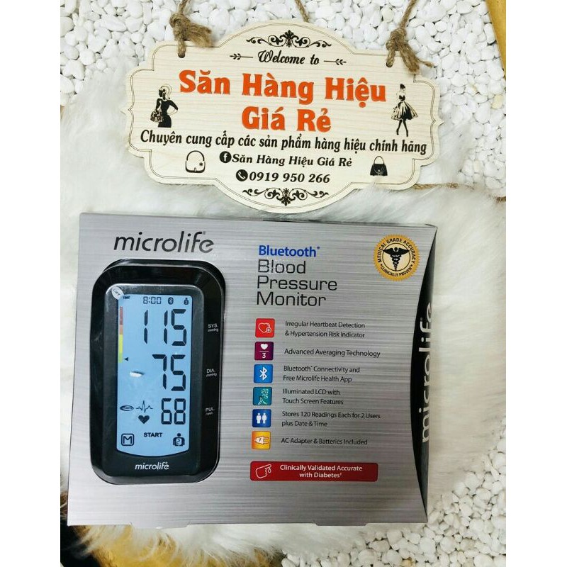 MÁY ĐO HUYẾT ÁP MICROLIFE - MODEL BP3GY1-5X - Hàng chính hãng Mỹ ...