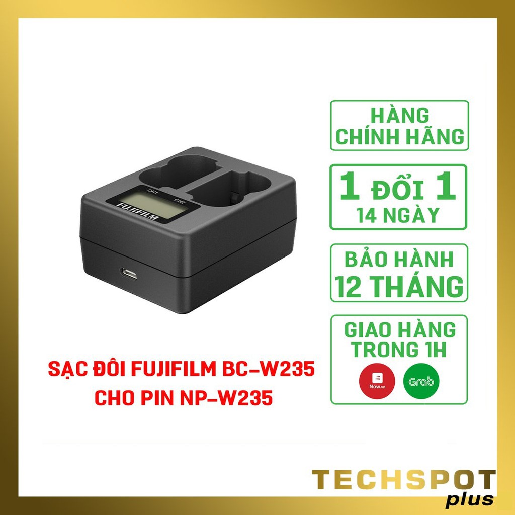 Sạc đôi FUJIFILM BC-W235 Cho Pin NP-W235 ( Máy Ảnh Fujifilm X-T4 ...