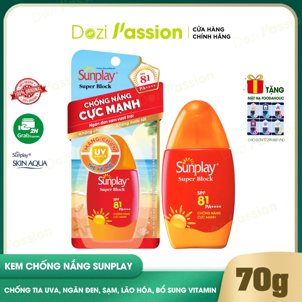 Kem Chống Nắng Sunplay Dạng Sữa Chống Nắng Cực Mạnh, Bảo Vệ Da Dưới ...