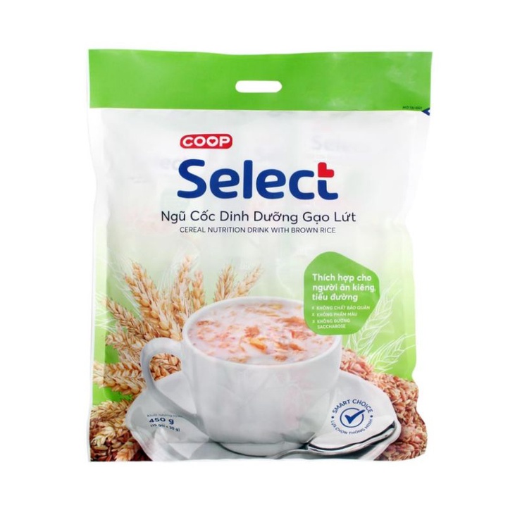 [DATE MỚI] BỘT NGŨ CỐC DINH DƯỠNG GẠO LỨC SELECT 450G | Shopee Việt Nam