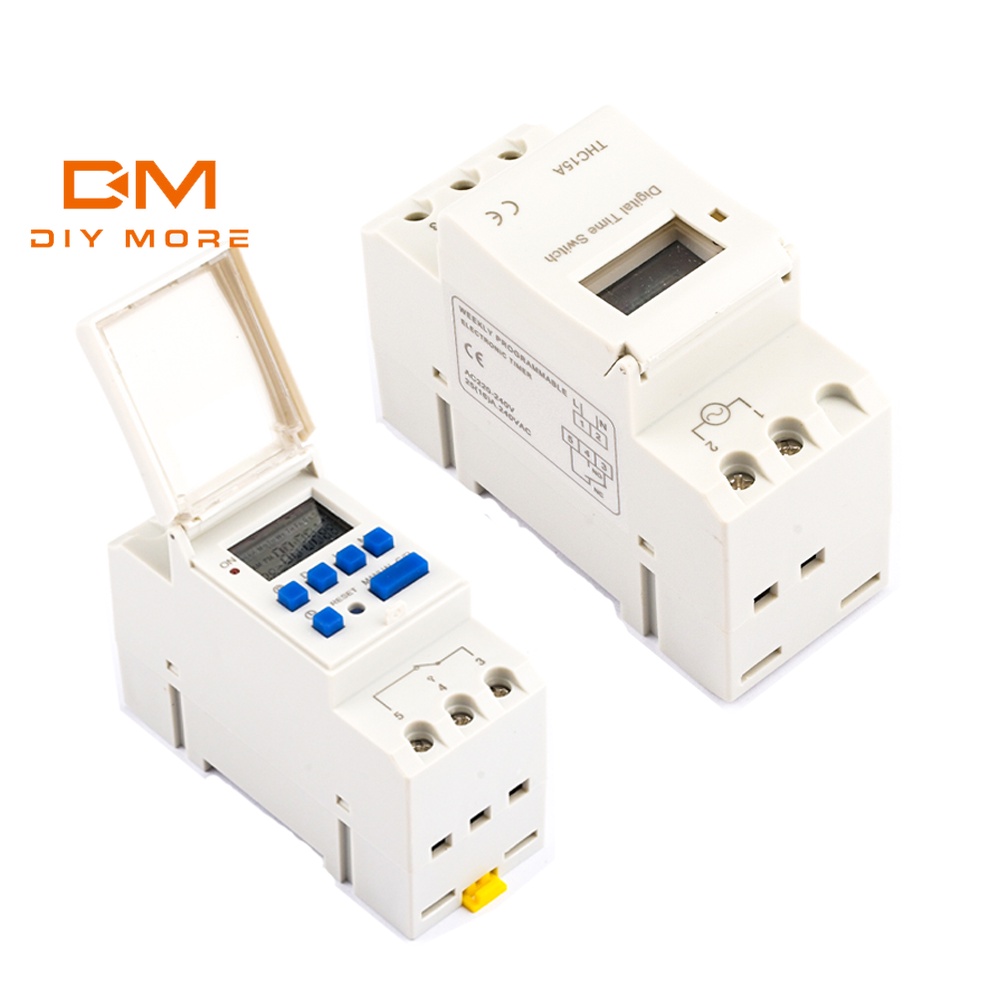 Rơ le hẹn giờ kỹ thuật số DIYMORE 12V/24V/110V/220V | Shopee Việt Nam