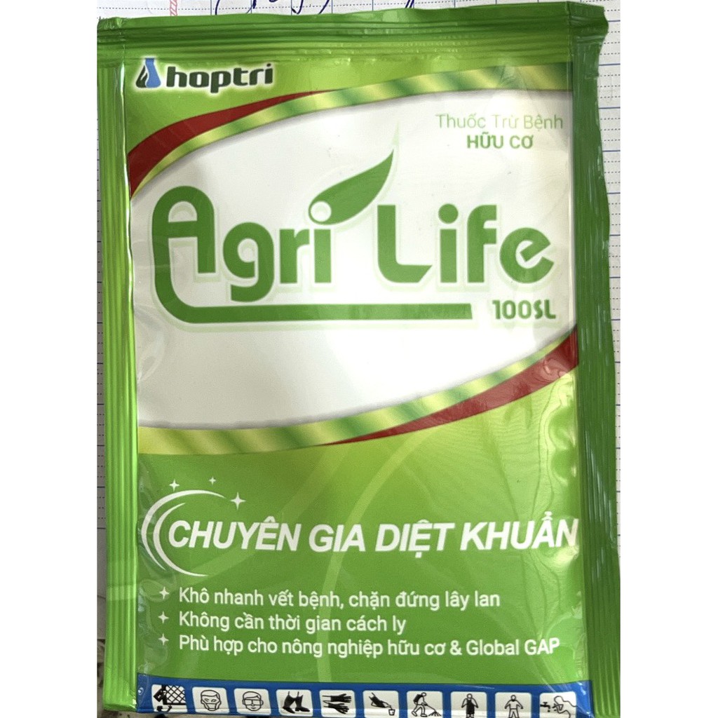 Agri Life 100SL gói 25ml Chuyên Gia Diệt Khuẩn - Trừ bệnh và nấm hại trên cây trồng | Shopee ...