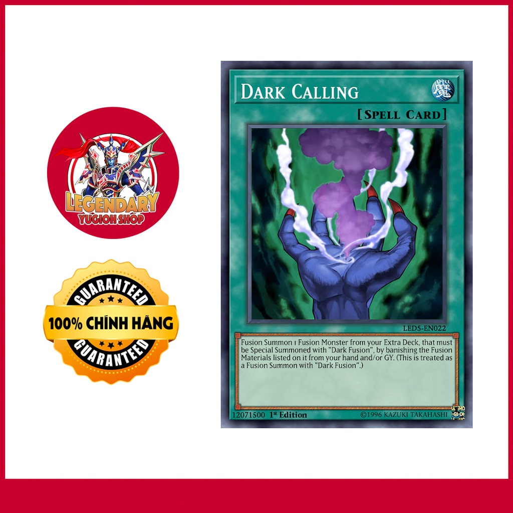 [Thẻ Bài Yugioh Chính Hãng] Dark Calling | Shopee Việt Nam