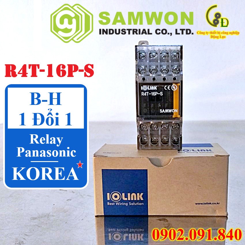 R4T-16P-S Rơ le khối IOLink Samwon relay board Panasonic | Shopee Việt Nam