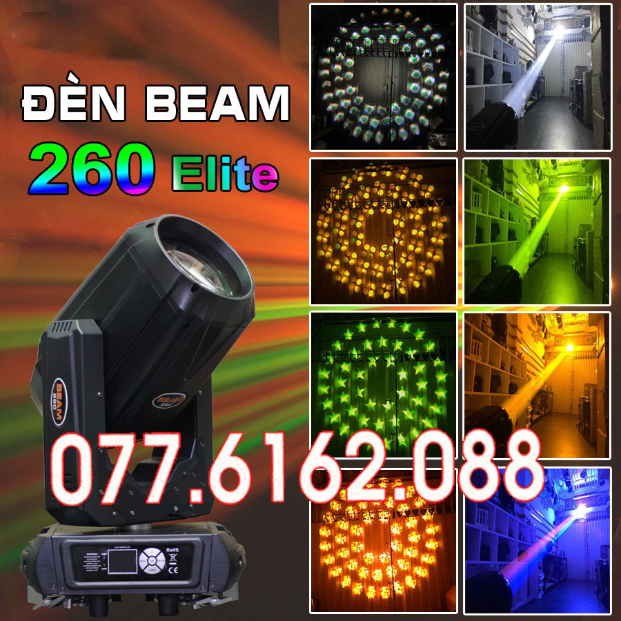 Đèn beam elite 260W thế hệ moving head mới | Shopee Việt Nam