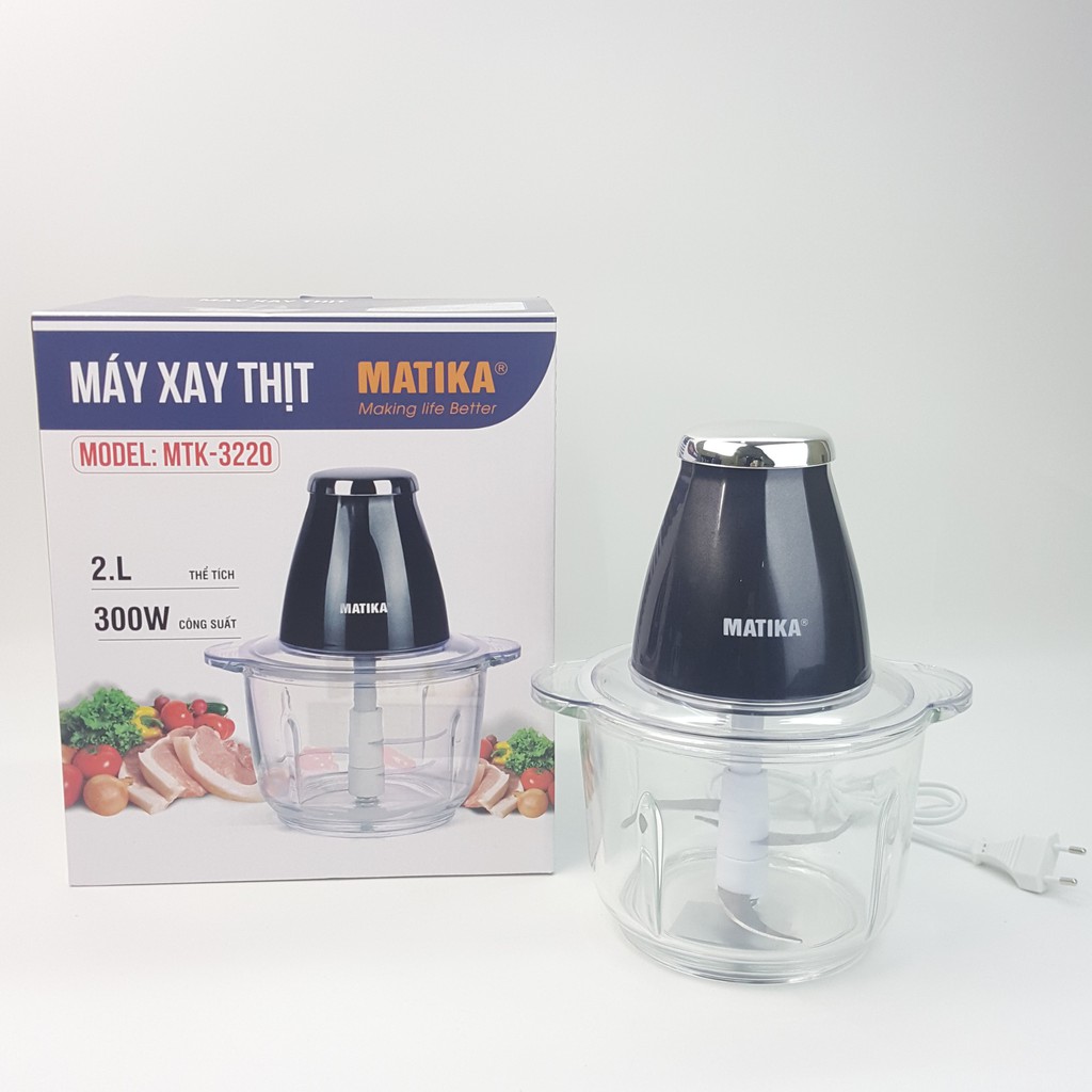 Máy xay thịt cao cấp Matika MTK-3220 | Shopee Việt Nam