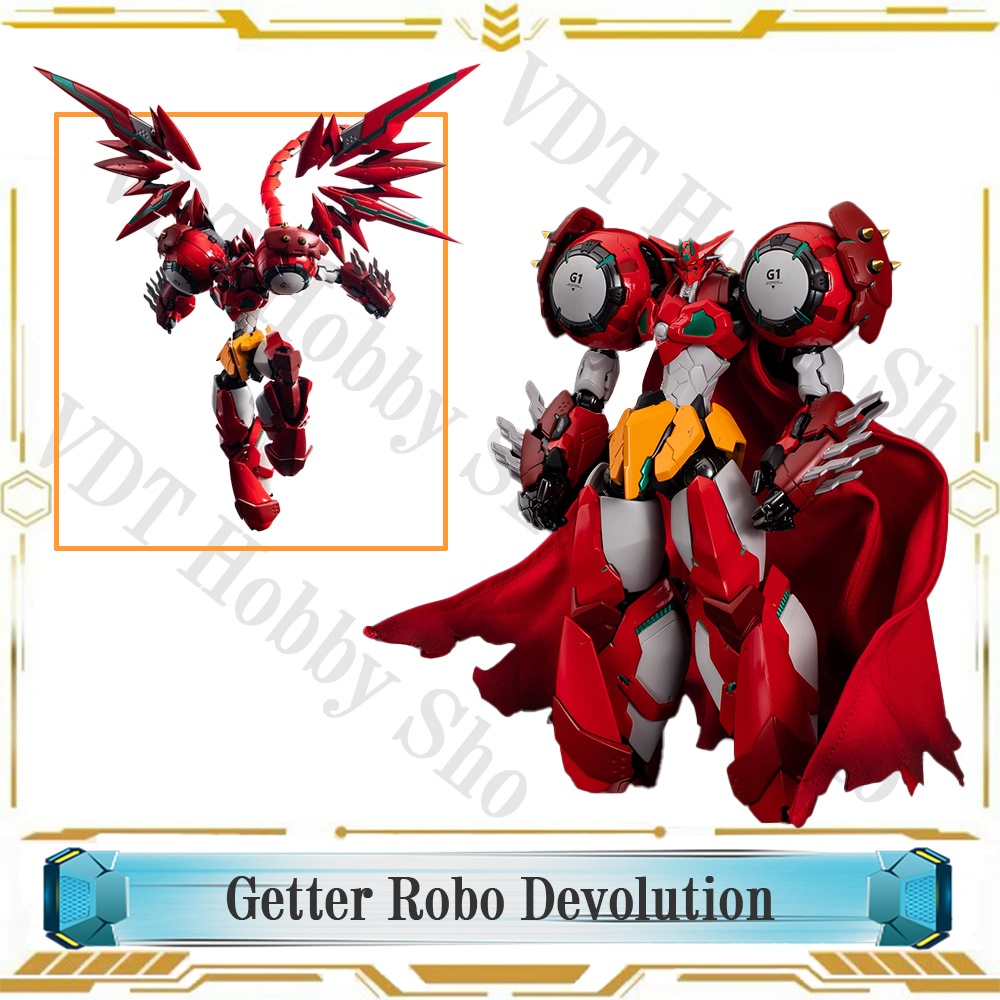 Mô hình lắp ráp Getter Robot Devolution | Shopee Việt Nam