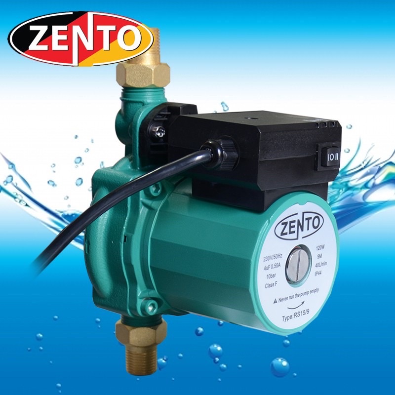 Máy bơm tăng áp Zento CT-RS15/9 Green | Shopee Việt Nam