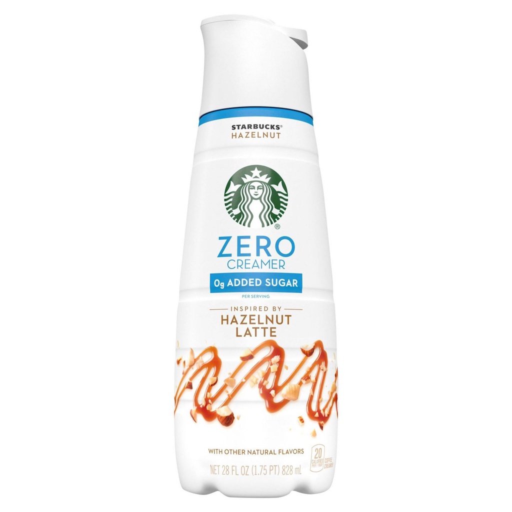 KEM SỮA LỎNG KHÔNG ĐƯỜNG VỊ HAZELNUT LATTE Starbucks Zero Sugar Coffee ...