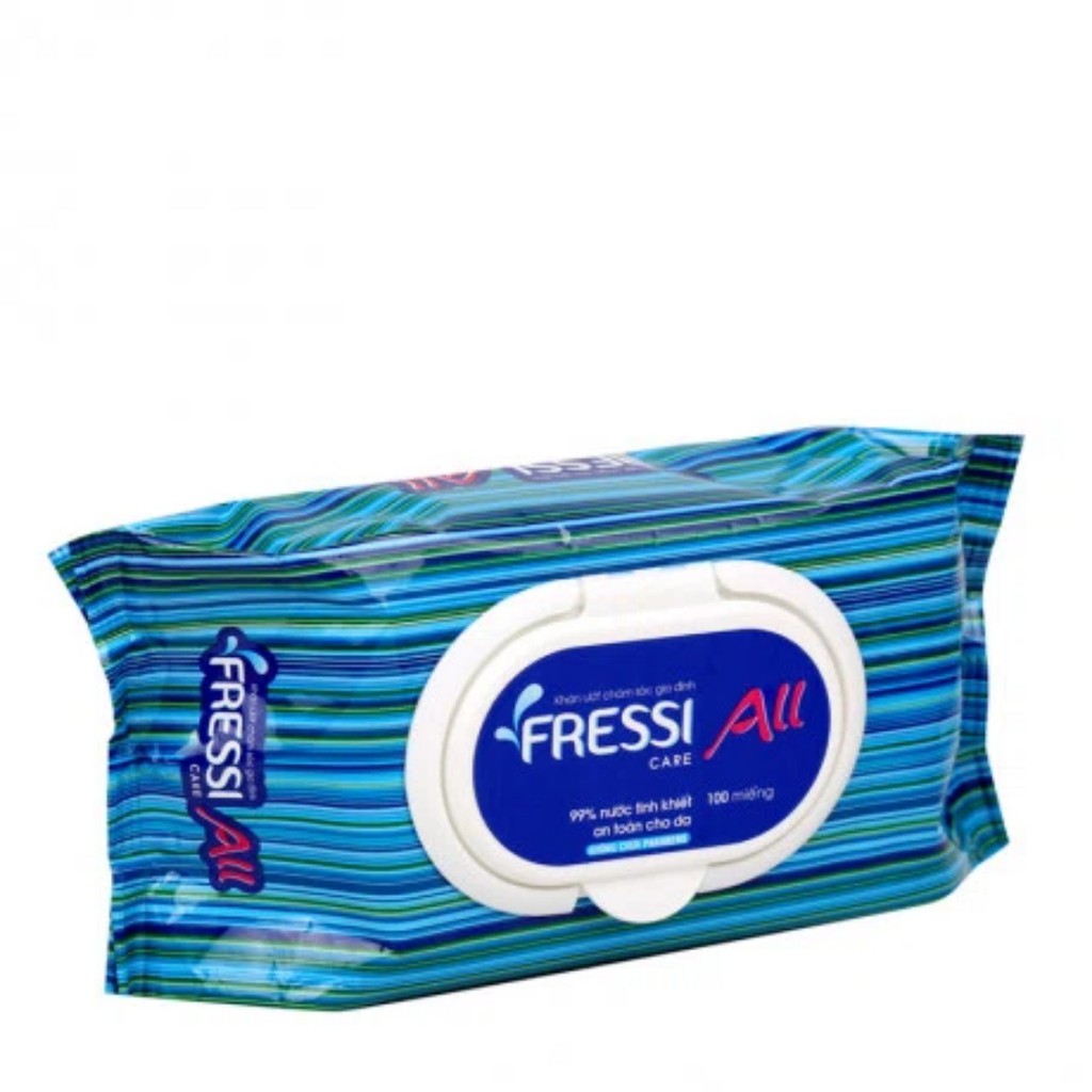 Khăn ướt Fressi Care All ( Gói 100 miếng ) | Shopee Việt Nam