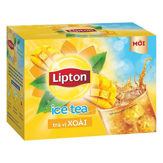 Trà Lipton chanh mật ong/đào hòa tan 16 gói (đủ 3 vị best seller ...