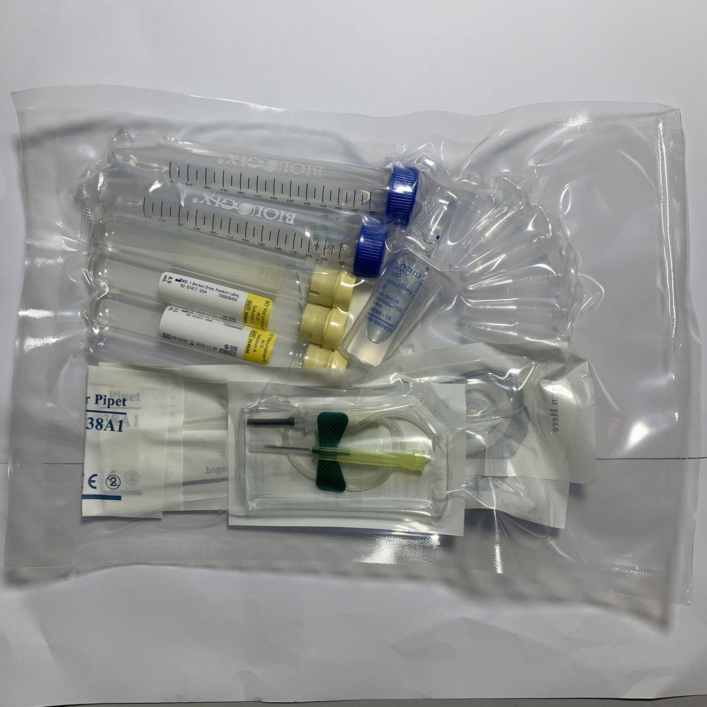 Bộ KIT PRP ống ACD Mỹ 12 món ( bộ có cốc lọc - Bộ Kit tách huyết tương ...