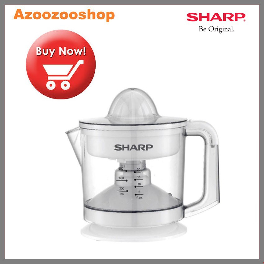 Máy Vắt Cam Sharp EJ-J256-WH 25 W - Hàng Chính Hãng Bảo Hành 12 Tháng ...