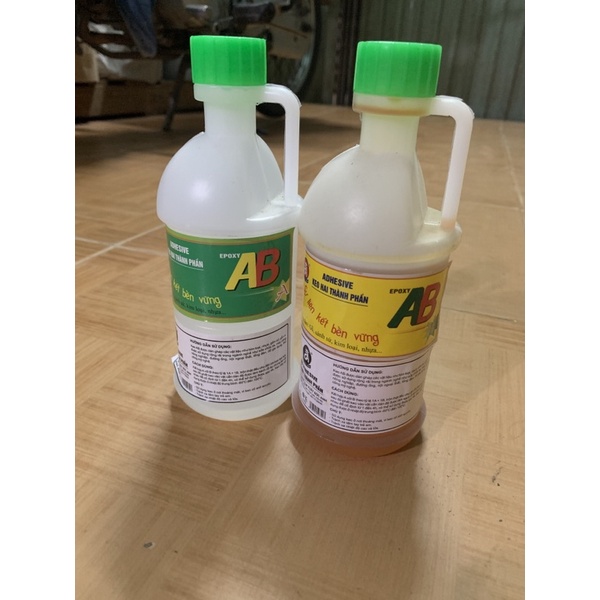 Keo epoxy AB 2 thành phần Đức Anh loại đặc biệt (A1+B1) dán gỗ, sành sứ ...