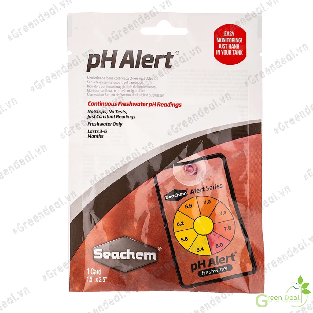 SEACHEM - pH Alert | Bộ đo pH nước hồ cá thủy sinh | Shopee Việt Nam