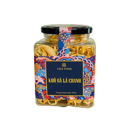 Khô gà lá chanh Lisa Food Hũ 200g | Shopee Việt Nam