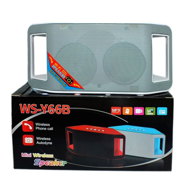 LOA BLUETOOTH ĐA NĂNG WSTER WS Y66B BASS TRẦM ẤM | Shopee Việt Nam