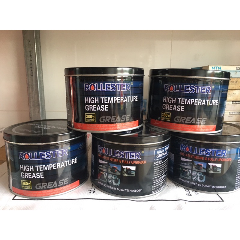 Mỡ chịu nhiệt 380 độ cao cấp, loại 1 kg Rollester, và cstroll | Shopee ...