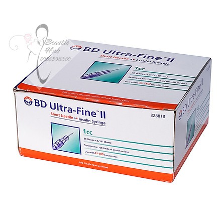 Bơm kim tiêm tiểu đường Insuline BD 1cc x 30G hộp 100 cây hàng USA | Shopee Việt Nam