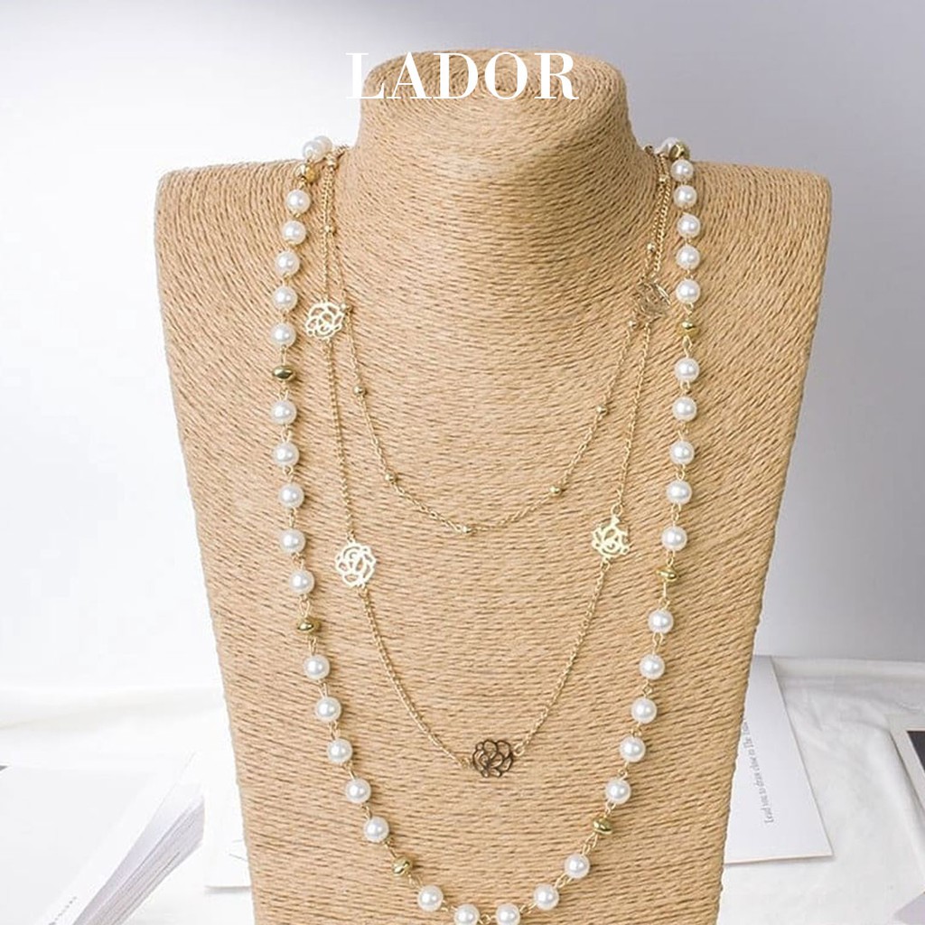[N] - D'or Pearl Necklace Set | Shopee Việt Nam