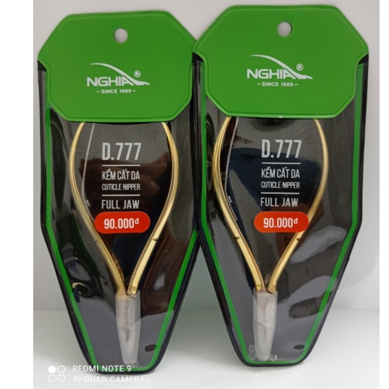 Kềm Nghĩa cắt da D777 mạ vàng, kìm nghĩa nhặt da d777, kềm nghĩa d777 | Shopee Việt Nam