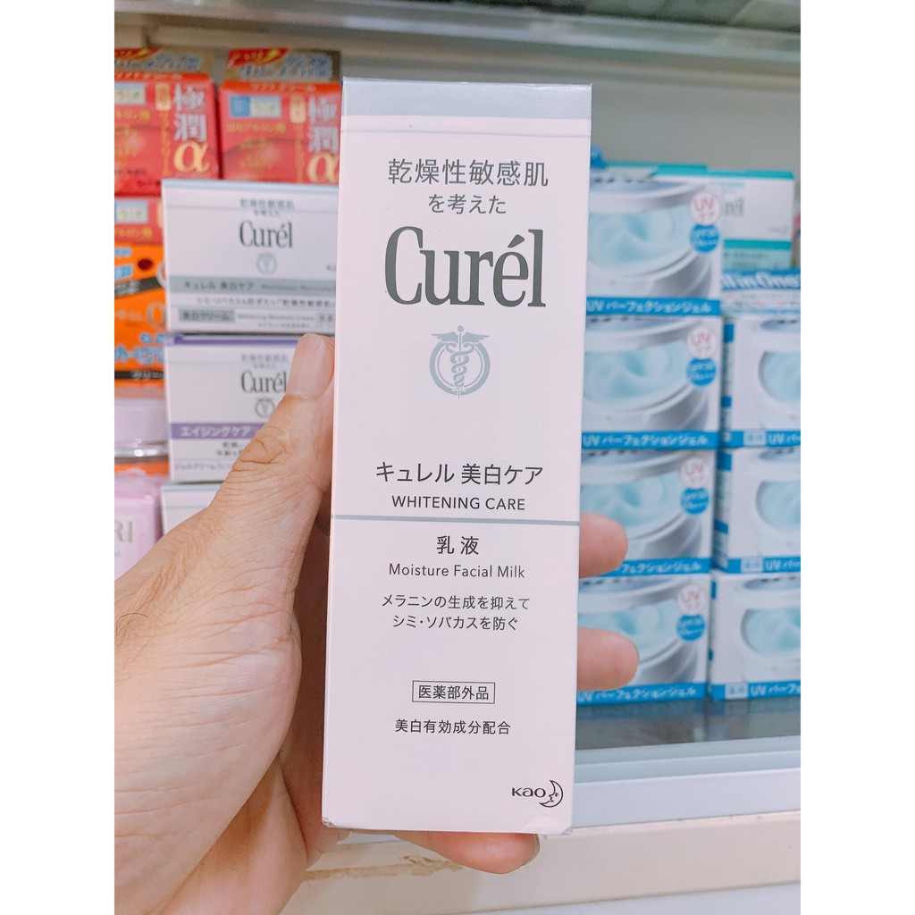 Sữa dưỡng da Curel Whitening Moisture Face Milk 110mL | Shopee Việt Nam