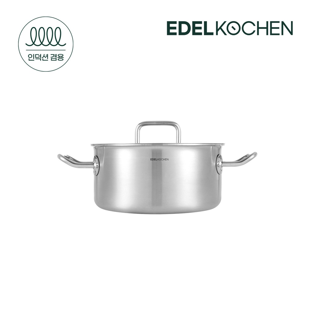 Nồi inox 316 đáy liền Edelkochen 3 lớp - Size 18/20cm | Shopee Việt Nam