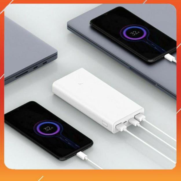 DT802 [ CHÍNH HÃNG ] Pin sạc dự phòng Xiaomi 20000mAh gen3 bản sạc nhanh 2 cổng vào | 1 đổi 1 ...