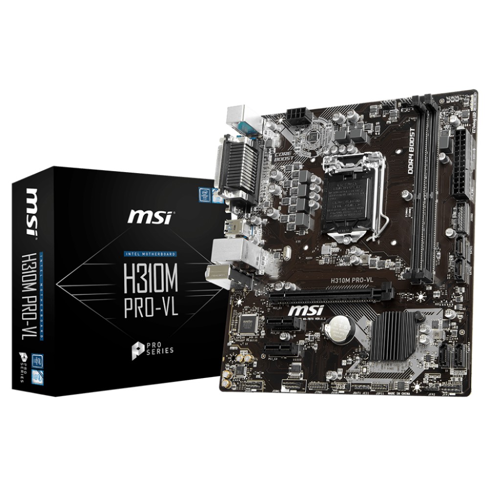 Combo Main + CPU ( MSI H310M + i3 9100F ) | Shopee Việt Nam