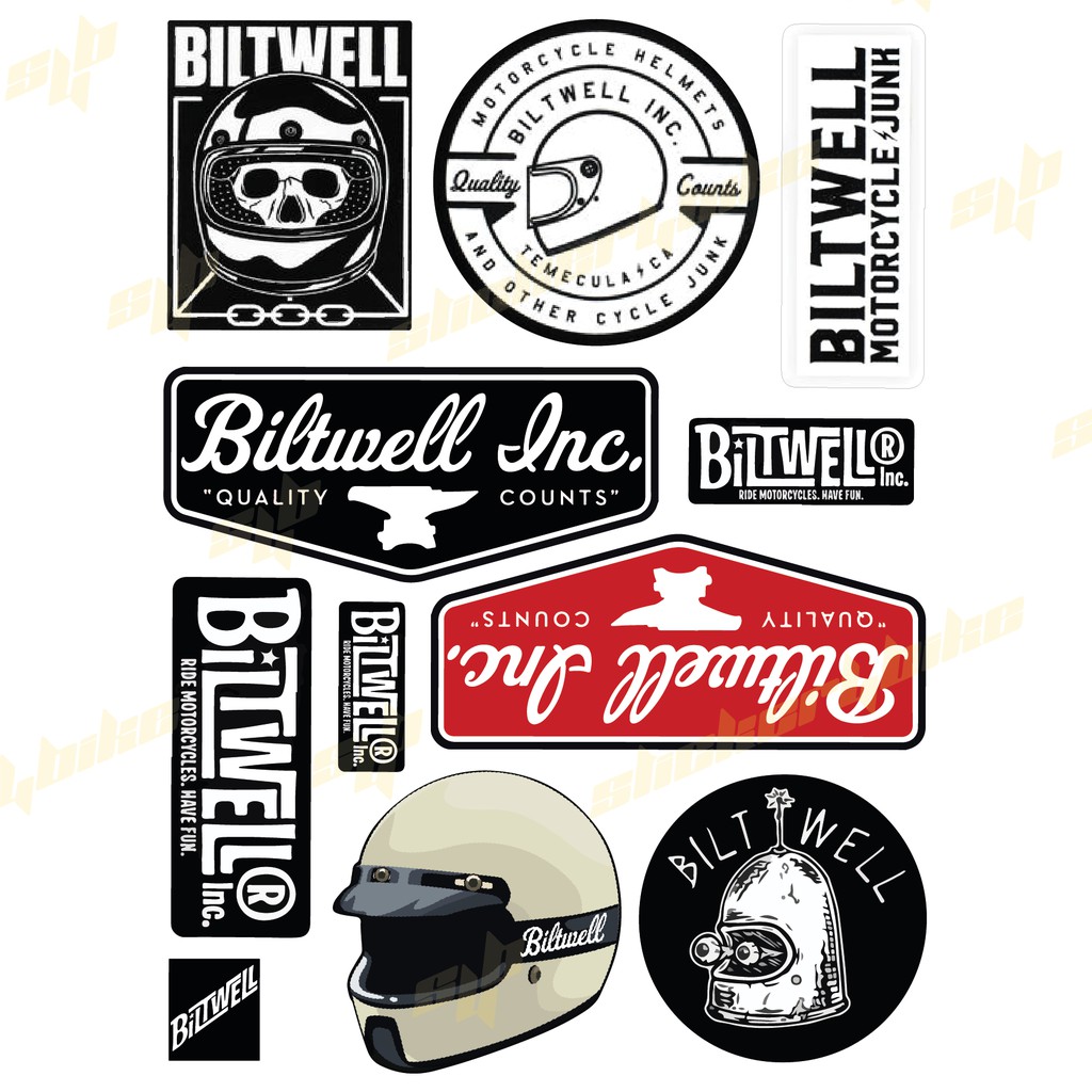 Sticker4Bike - Sticker Biltwell Phản Quang Siêu Đẹp | Shopee Việt Nam