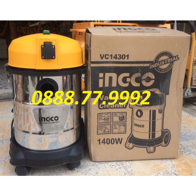 1400W Máy hút bụi nước INGCO VC14301 | Shopee Việt Nam