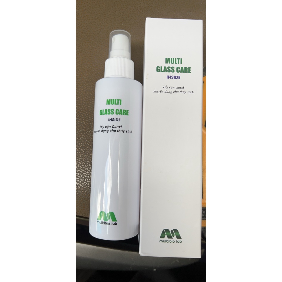 Multi Glass Care - Tẩy cặn canxi bám thành hồ cá cảnh, thủy sinh, chai 150ml | Shopee Việt Nam