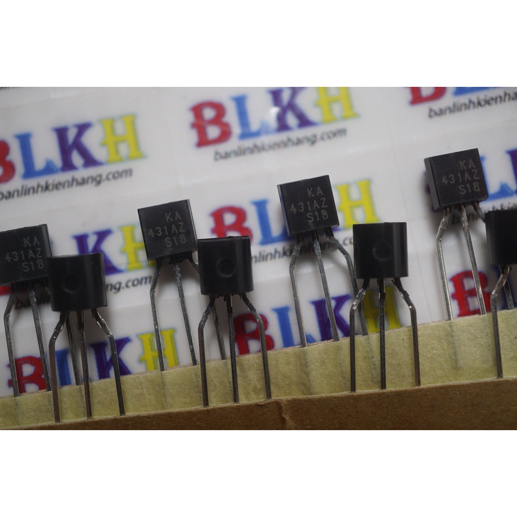 COMBO 4 CON IC KA431AZ 431 431AZ TO-92 chính hãng Fairchild -THAY THẾ ...