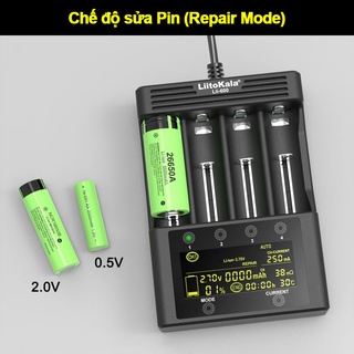 Bộ Liitokala Lii-600 sạc và test pin đa năng Pin NiMH Lithium 18650 3 ...