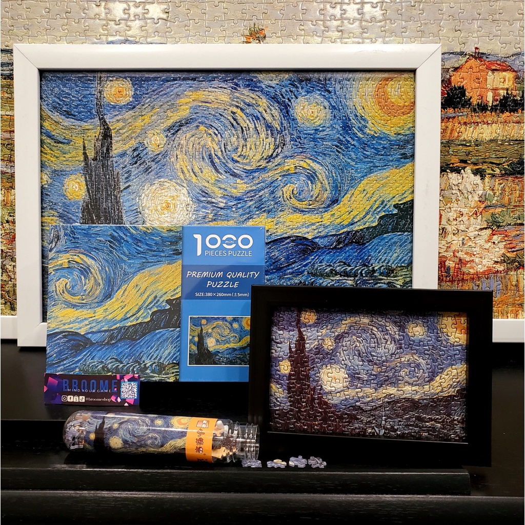 Mini Puzzle Van Gogh 150pcs Bộ tranh xếp hình 150 miếng tranh xếp hình ...