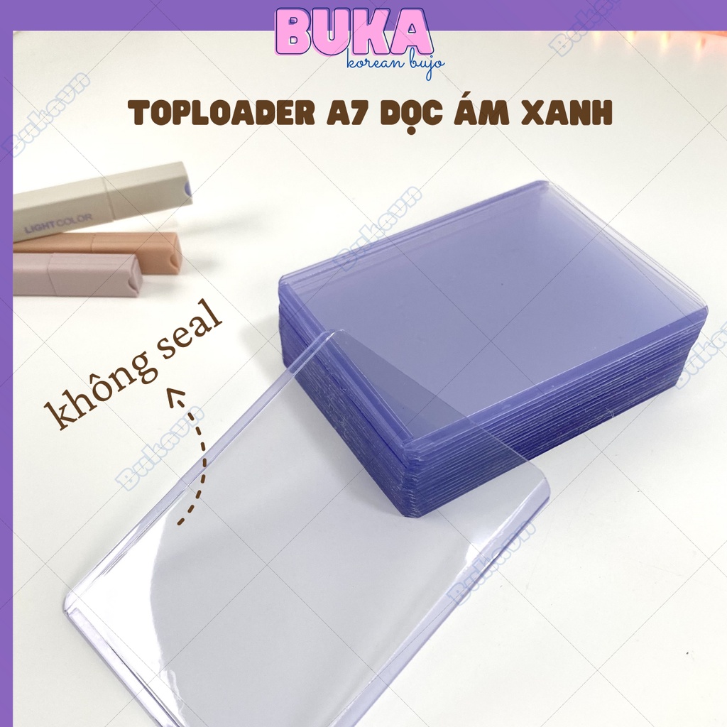 Toploader Buka top loader B8 A7 top đựng card ảnh idol Kpop, Anime khổ ...