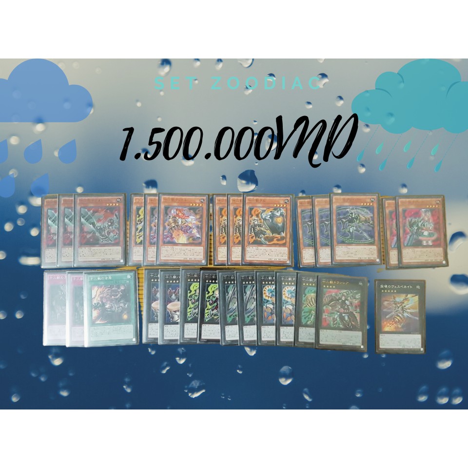 Core Deck Zoodiac - Bài Yu-Gi-Oh (Bản Tiếng Nhật) | Shopee Việt Nam