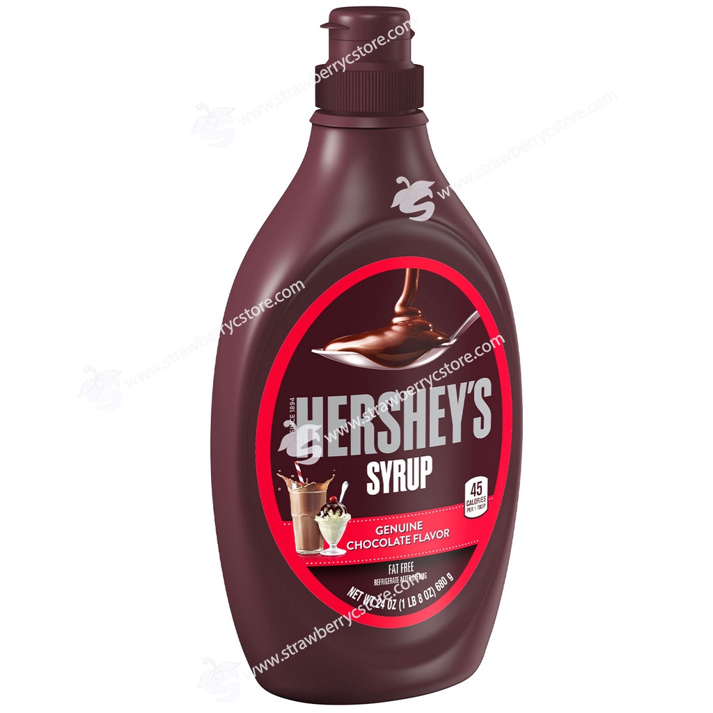 Sốt Socola, Chocolate lỏng Dùng Để Pha Chế Hershey's Syrup Genuine ...
