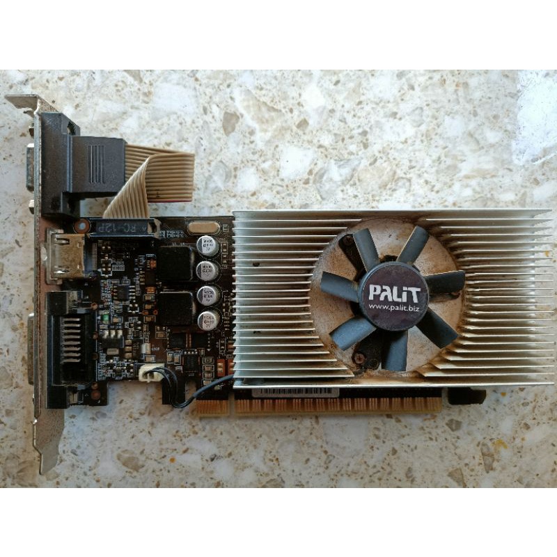Card màn hình VGA Palit Gt730 1gb DDR5 low profile còn tốt | Shopee ...