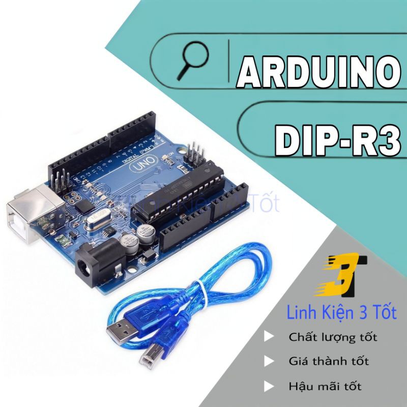 Board mạch Arduino UNO R3 DIP | Shopee Việt Nam