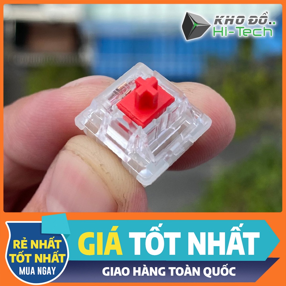[LẺ 1 CÁI] Switch Jwick Red V2 đã lube 💖 𝘍𝘳𝘦𝘦𝘴𝘩𝘪𝘱 💖 cho bàn phím cơ ...